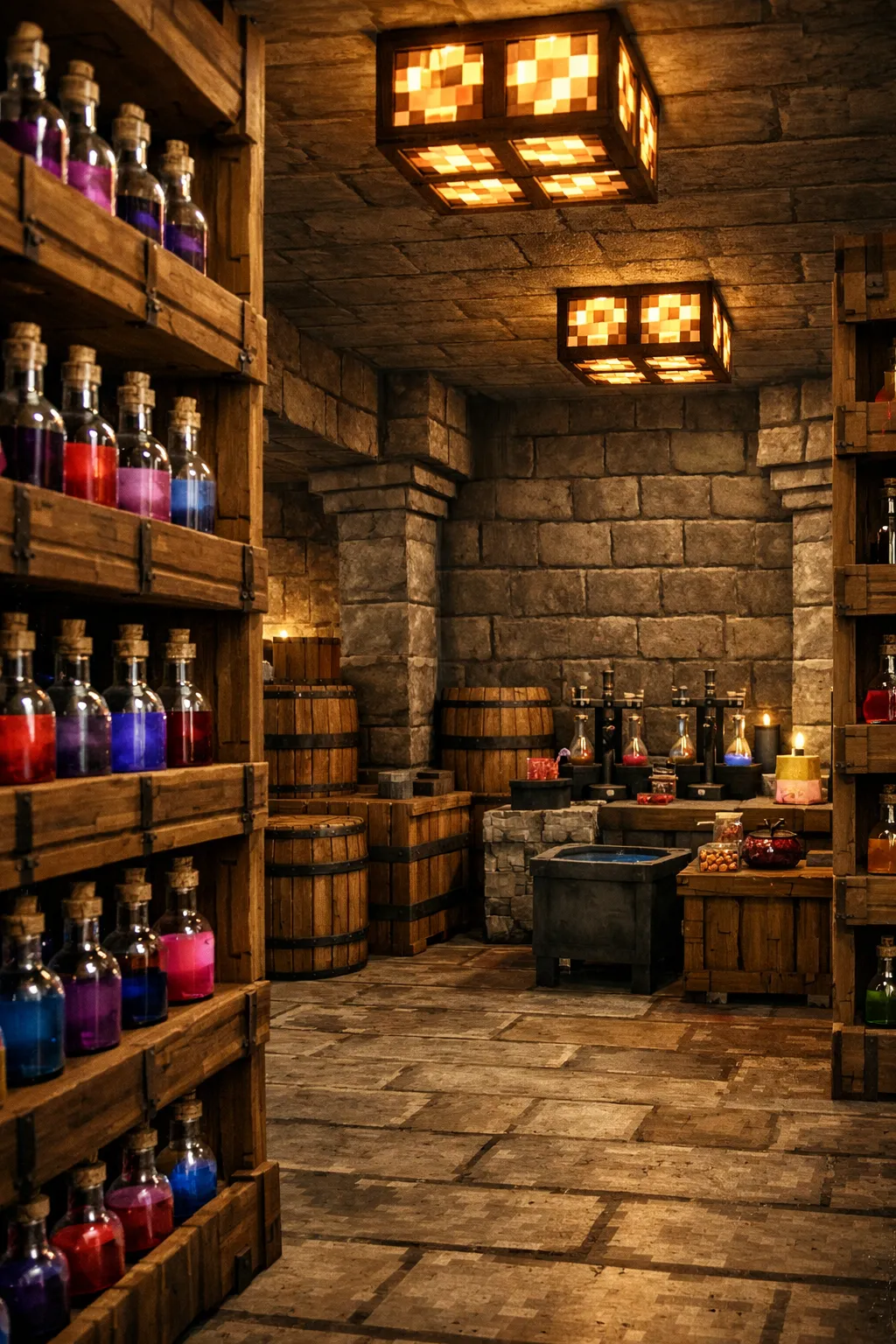 25 Minecraft Basement Ideas That Turn Underground Spaces Into Ultimate ...